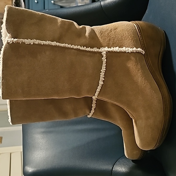 SoftWalk | Shoes | Softwalk Suede Leather Boots 95n | Poshmark